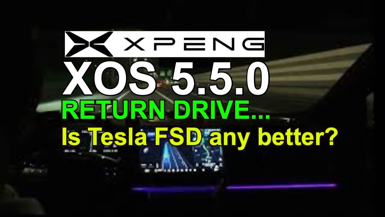 XPENG XOS 5.5.0: The Ultimate Game Changer for Self-Driving? - YouTube