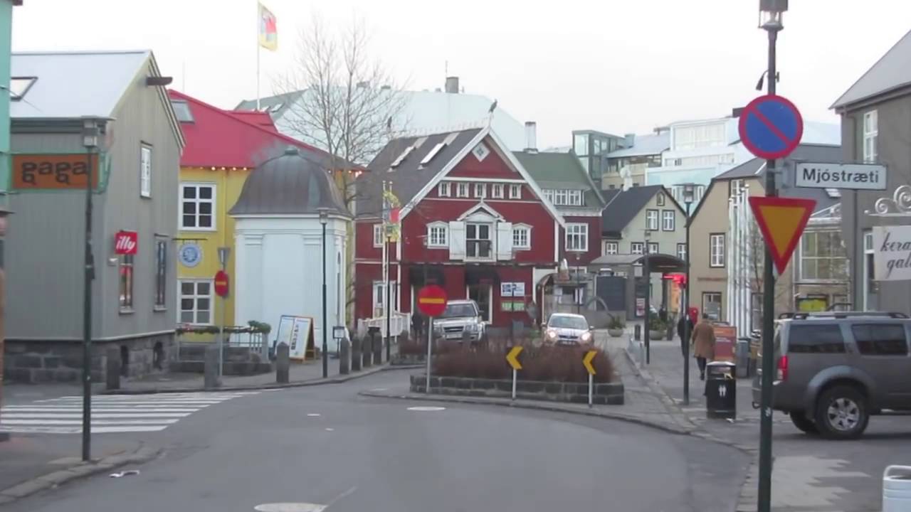 Street Scenes of Reykjavik, Iceland - YouTube