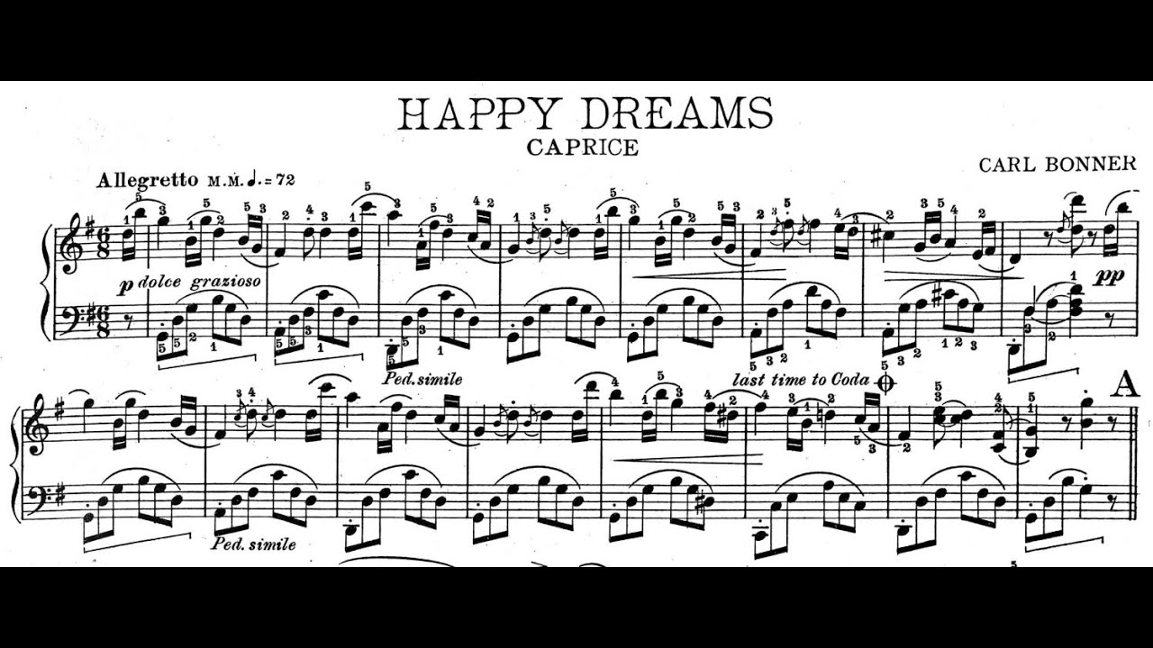 Carl Bonner - Happy dreams - YouTube