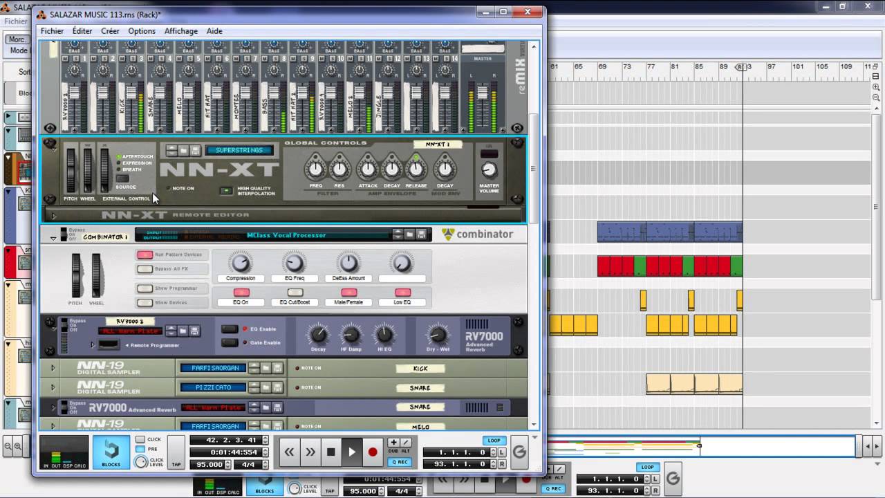 Making A Rap Beat On Reason 5 (Live Record) (Prod. Salazar Beats) - YouTube