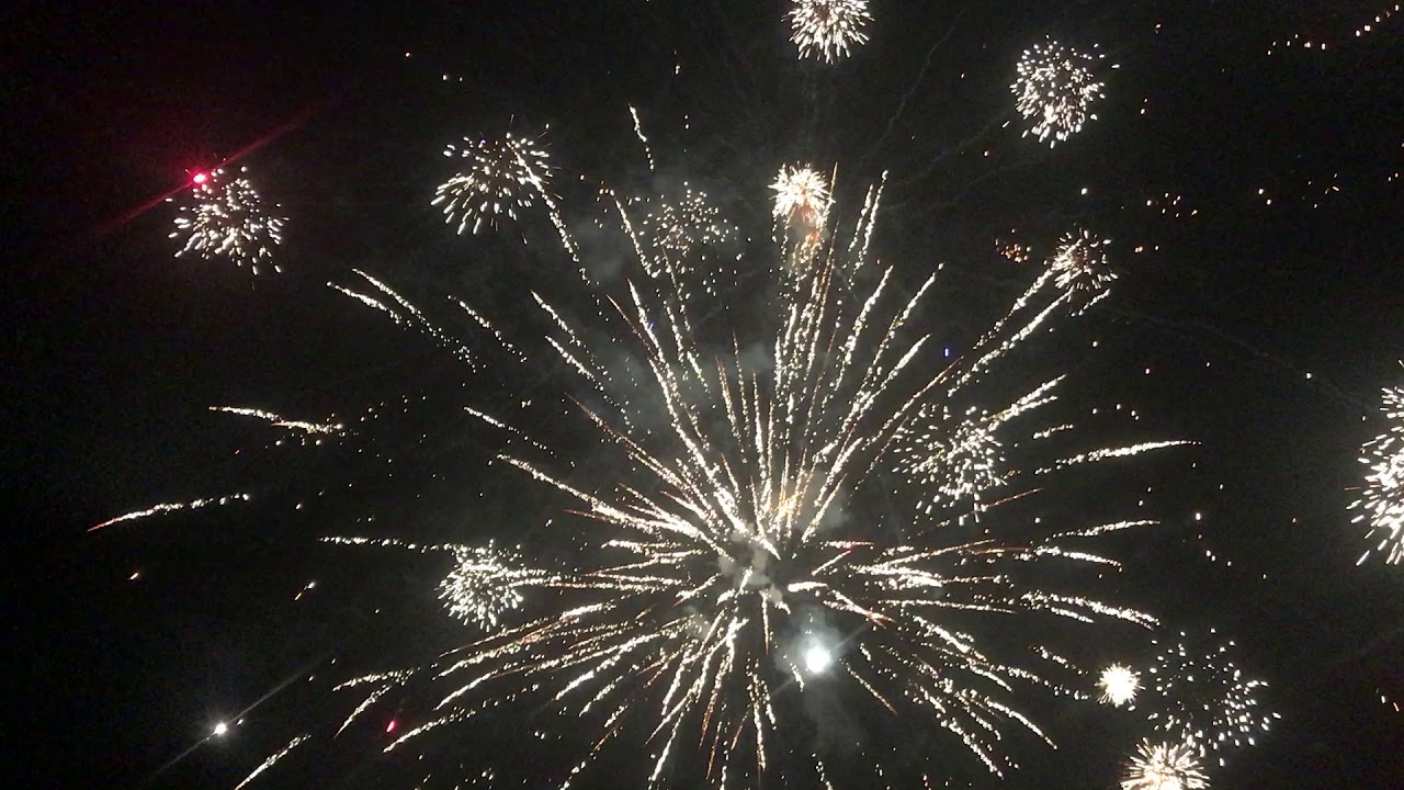 2018 Fireworks Show Last 5 Minutes (My View) - YouTube