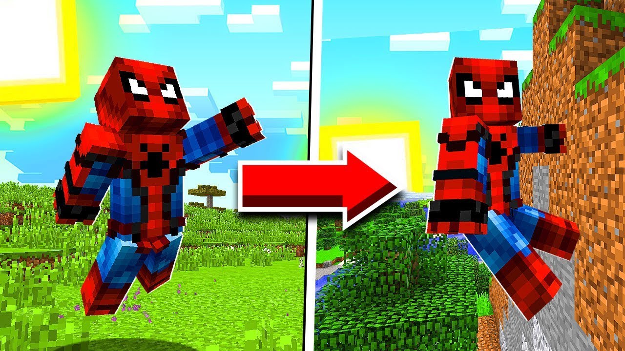 Chegou Novo Addon Do Homem Aranha No Minecraft Pe Pocket Edition