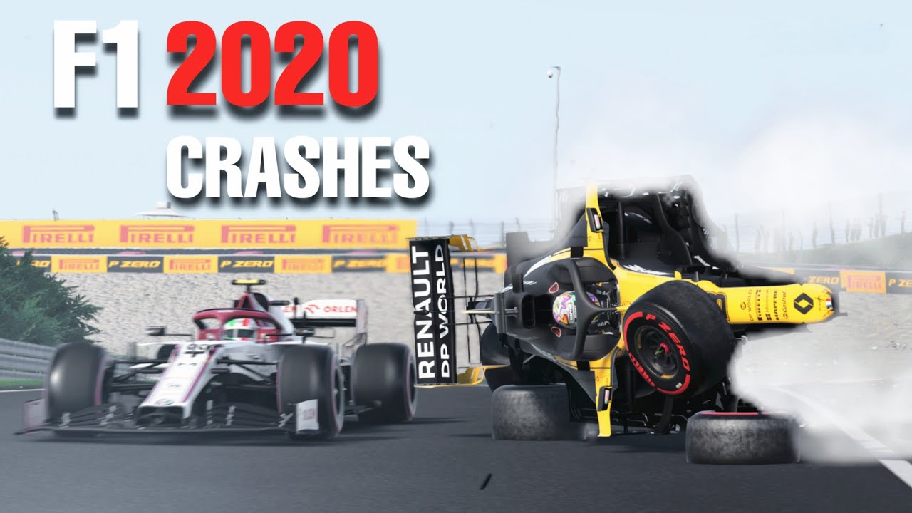 F1 2020 CRASHES 💥 #6 [4K 60FPS] - YouTube