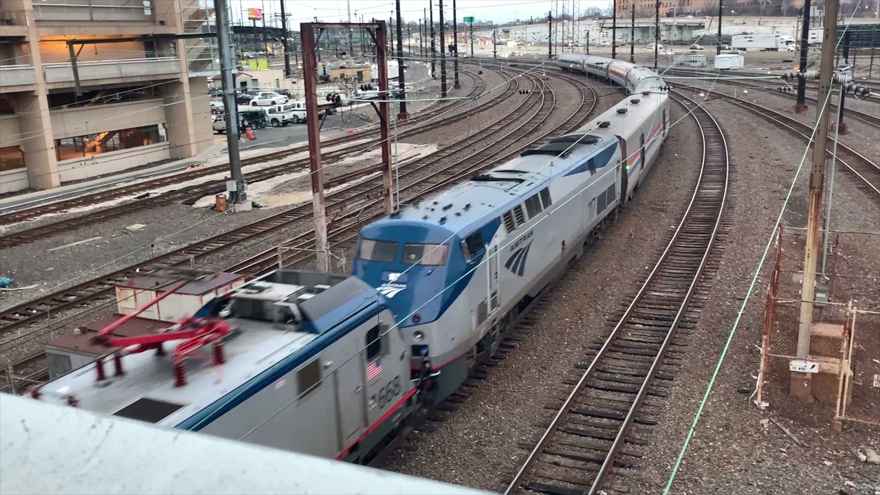 Amtrak 30th Street Station Philadelphia + Trenton Train Station ⁴ᴷ ...