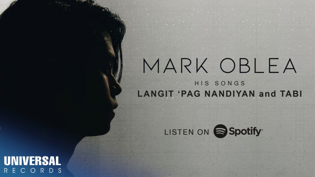 Mark Oblea - Listen to his songs on Spotify - YouTube