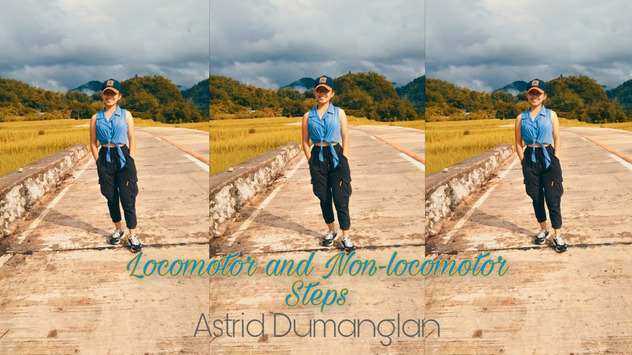SIMPLE LOCOMOTOR AND NON-LOCOMOTOR STEPS | Astrid Dumanglan - YouTube