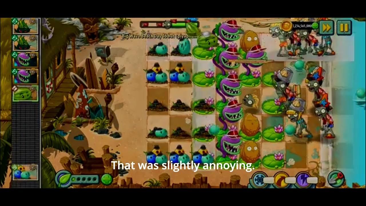 PvZ2 Custom Levels - BWB 16 by cpiyaphum - YouTube