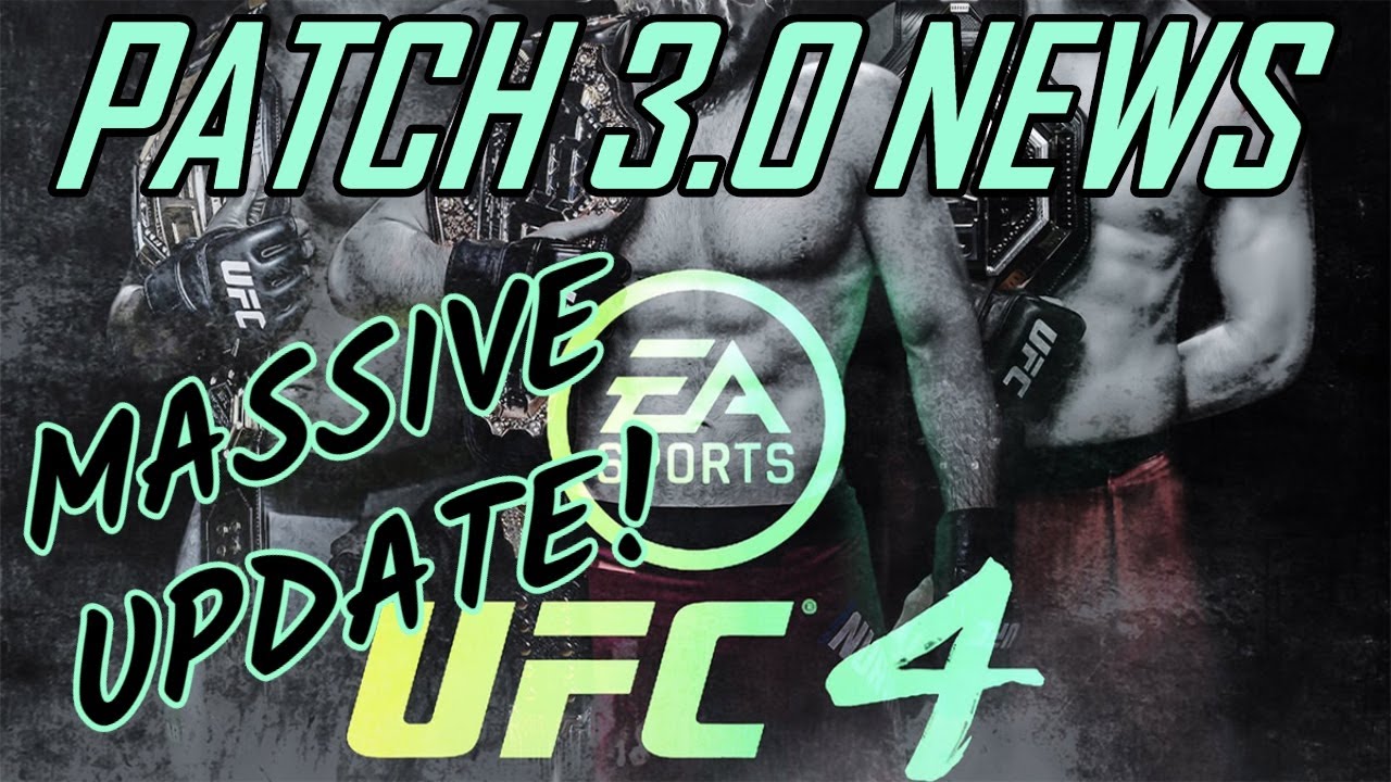 Ea sports ufc 4 patch - locatornipod