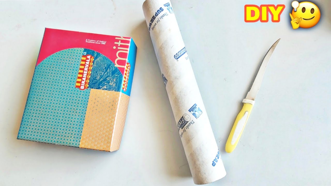 Amazing Sweet Box | Foil Paper Roll | Reuse Ideas |Best out of Waste ...