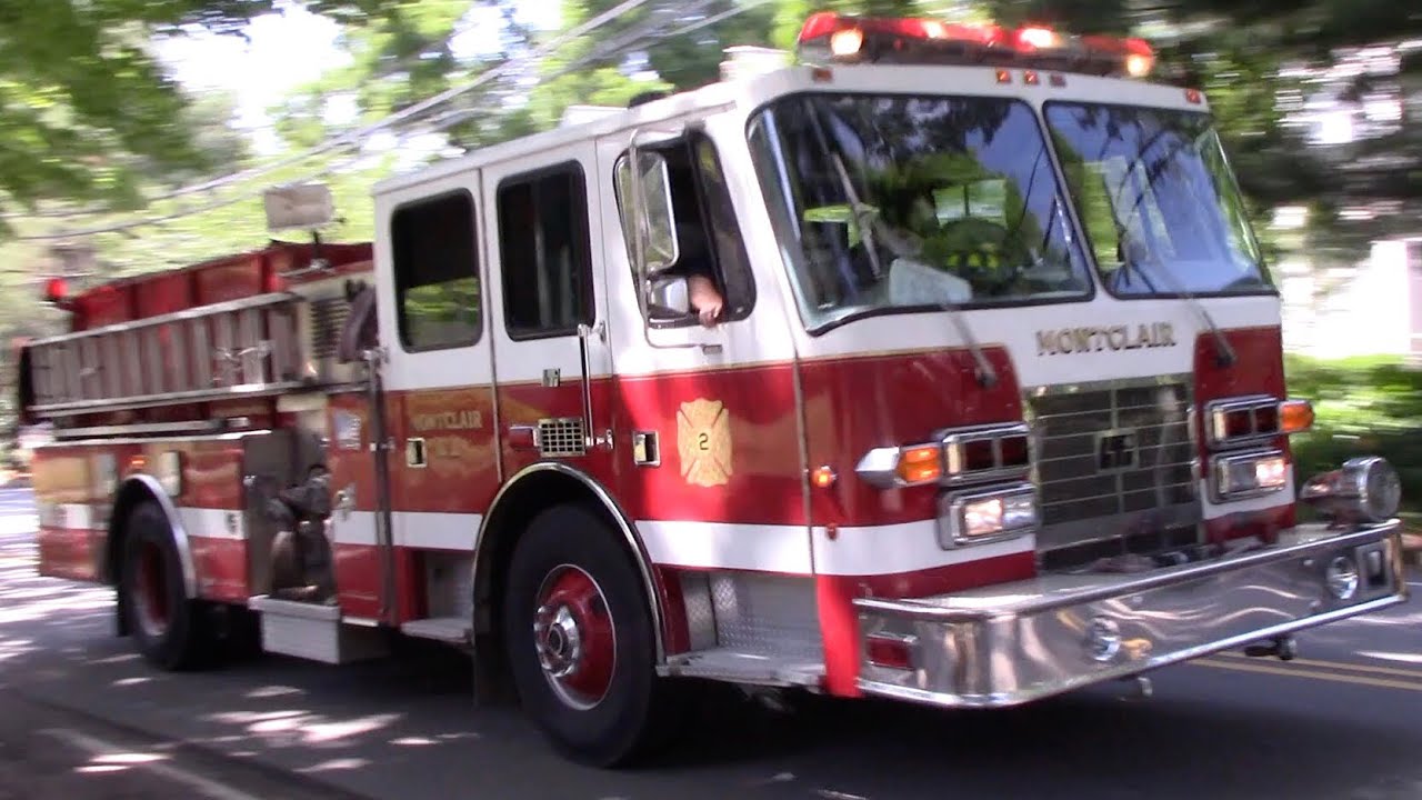 Montclair Fire Department Engine 2 Responding 6-26-18 - YouTube