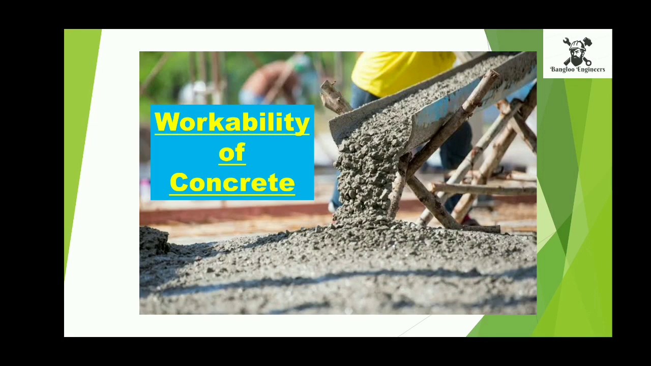 Concrete Part - 2 | Workability of Concrete. - YouTube