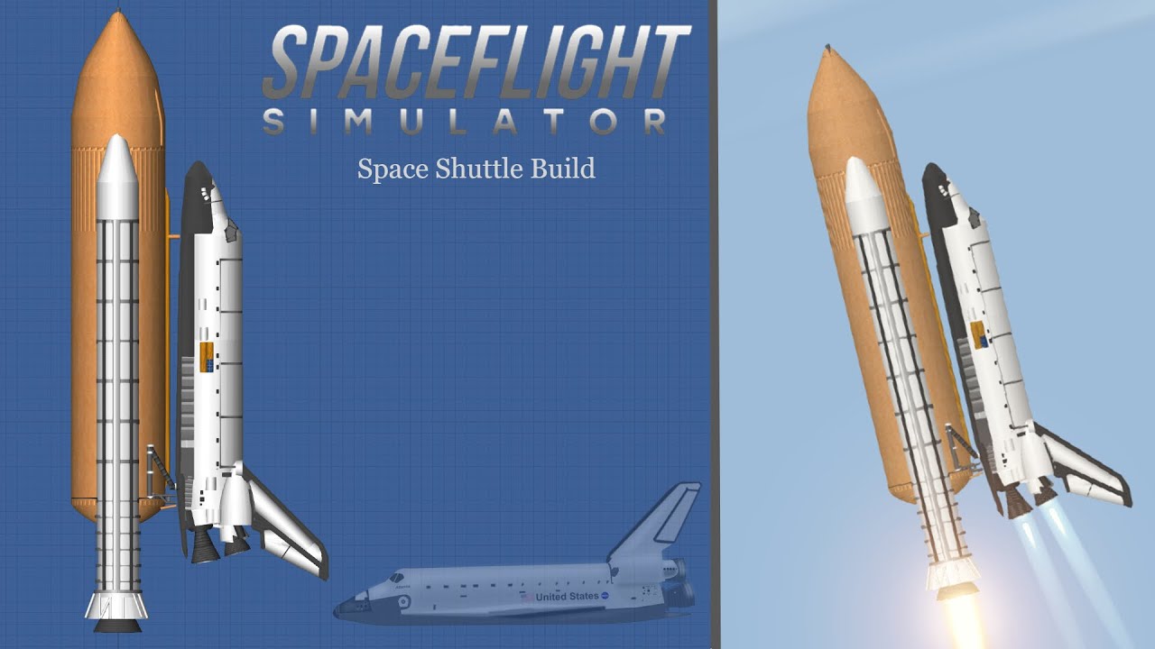 Space Shuttle Build | Spaceflight Simulator - YouTube