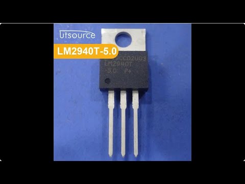 LM2940T-5.0 electronic component - YouTube