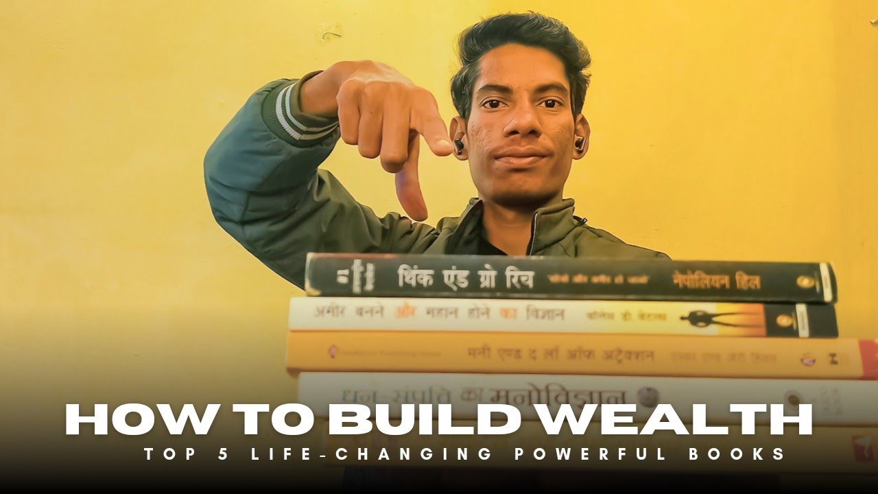 The 5 BEST Books For Building Wealth (Money Book Recommendations) - YouTube