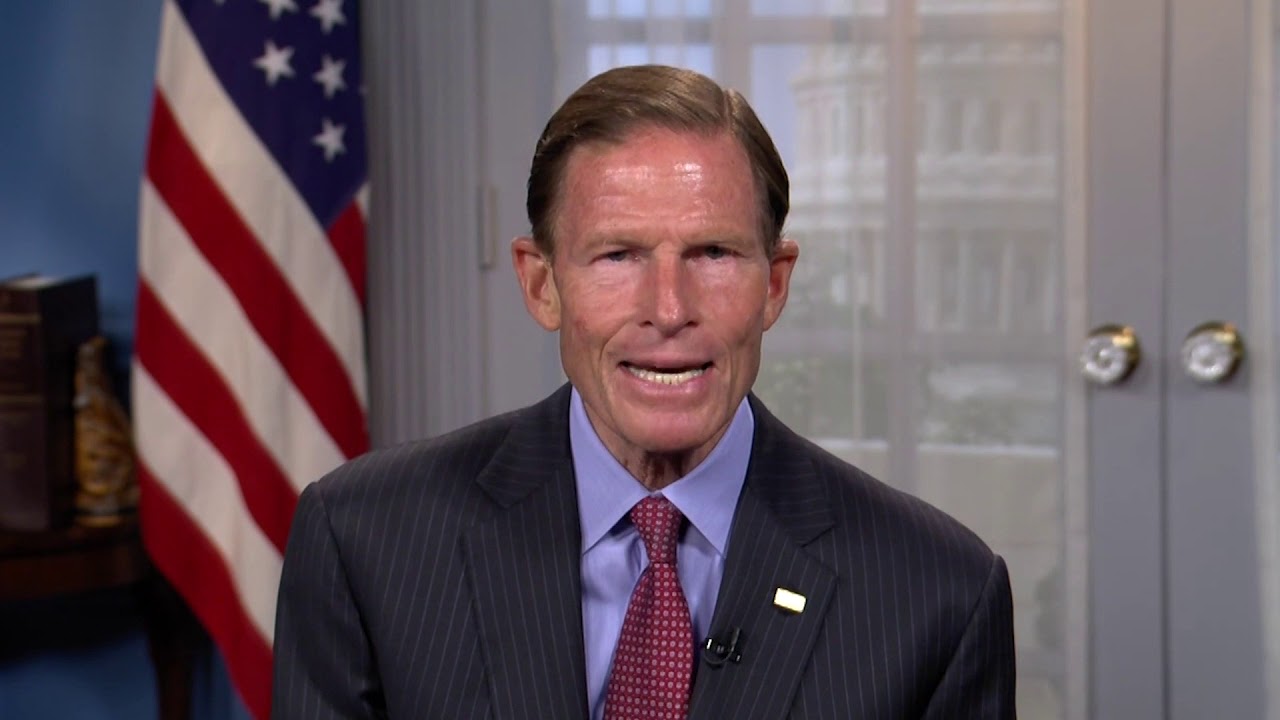 Senator Richard Blumenthal (D-CT) Delivers Weekly Democratic Address ...