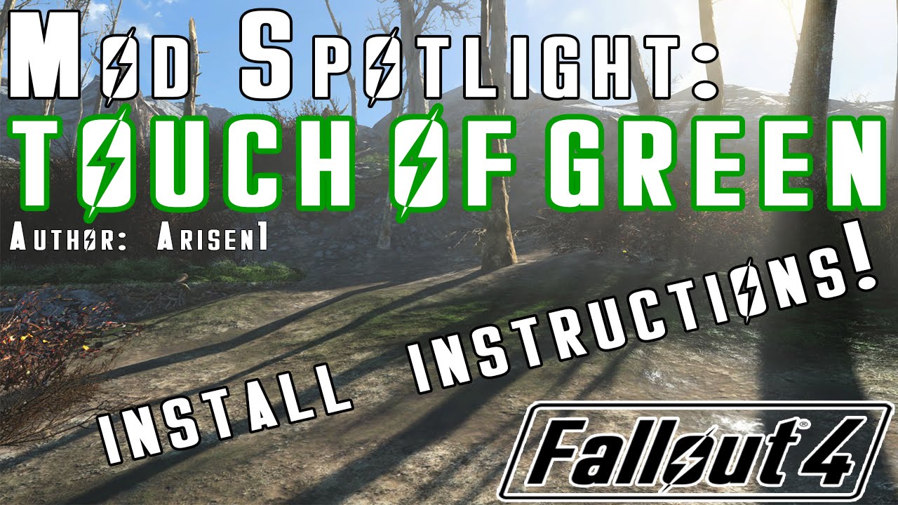 Fallout 4: Touch Of Green Mod For A Greener/More Alive Wasteland - Fo4 ...