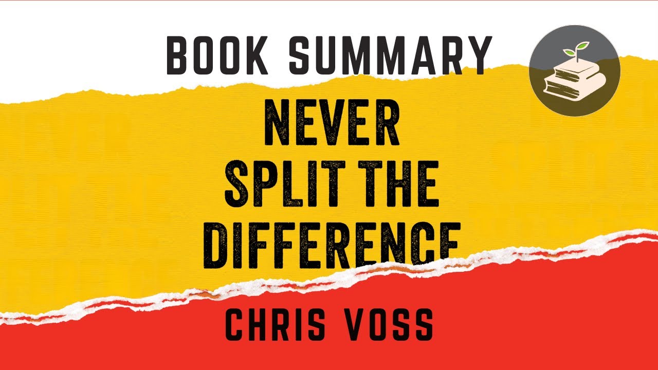 Never Split the Difference | Book Summary - YouTube