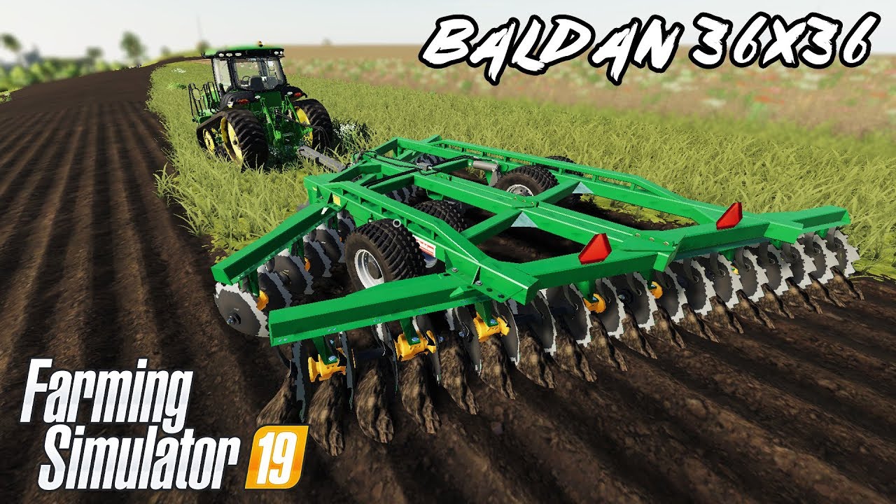 MOD NOVO! BALDAN GSPCR 36X36 - FARMING SIMULATOR 19 - YouTube