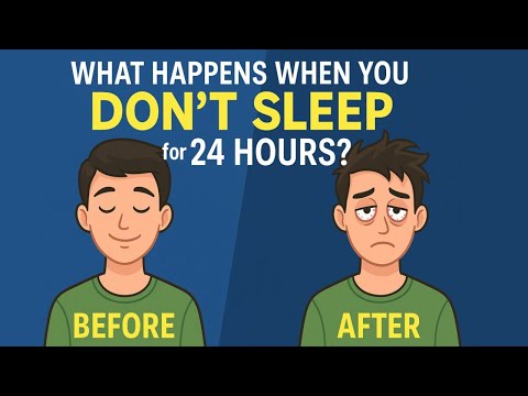 24 Hours Without Sleep: The Shocking Effects on Your Body! - YouTube