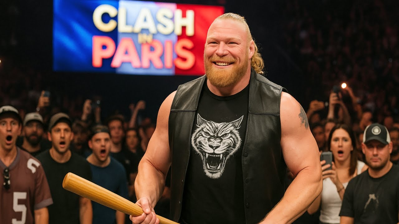 Brock Lesnar Return At WWE Clash In Paris 2025 - YouTube