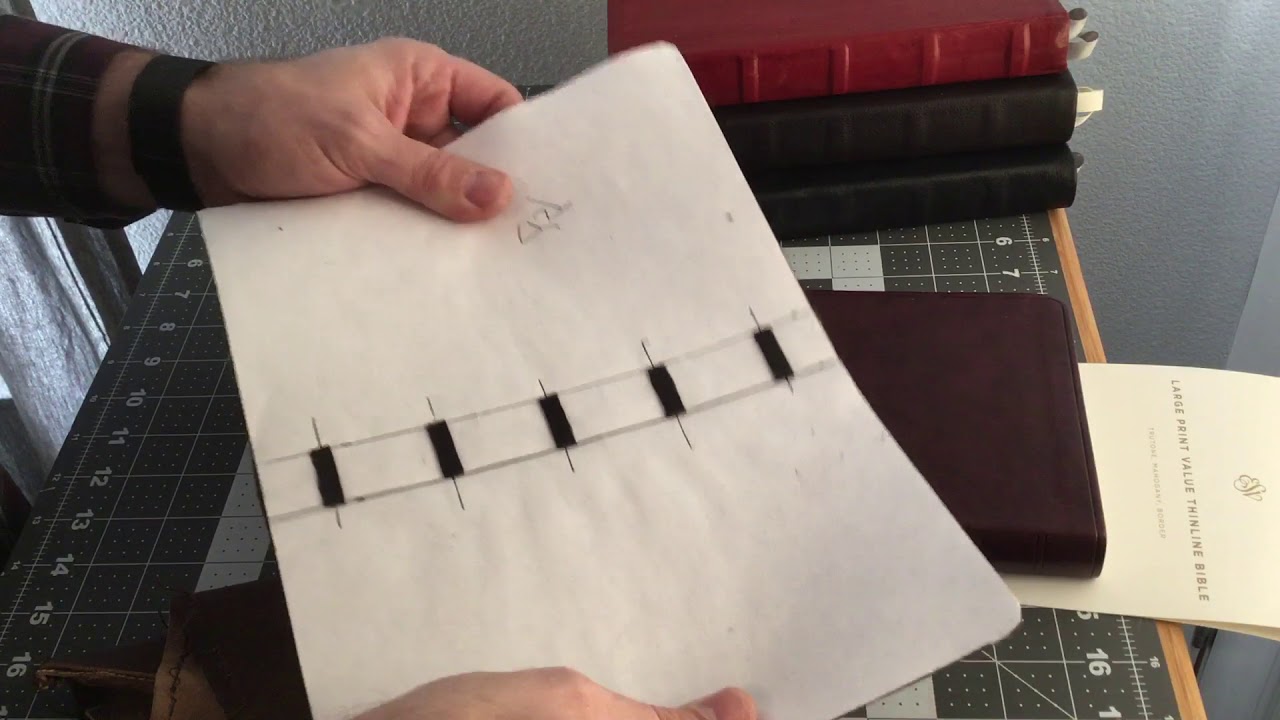 Bible Rebind - Easy Method Part 1 - Overview - YouTube