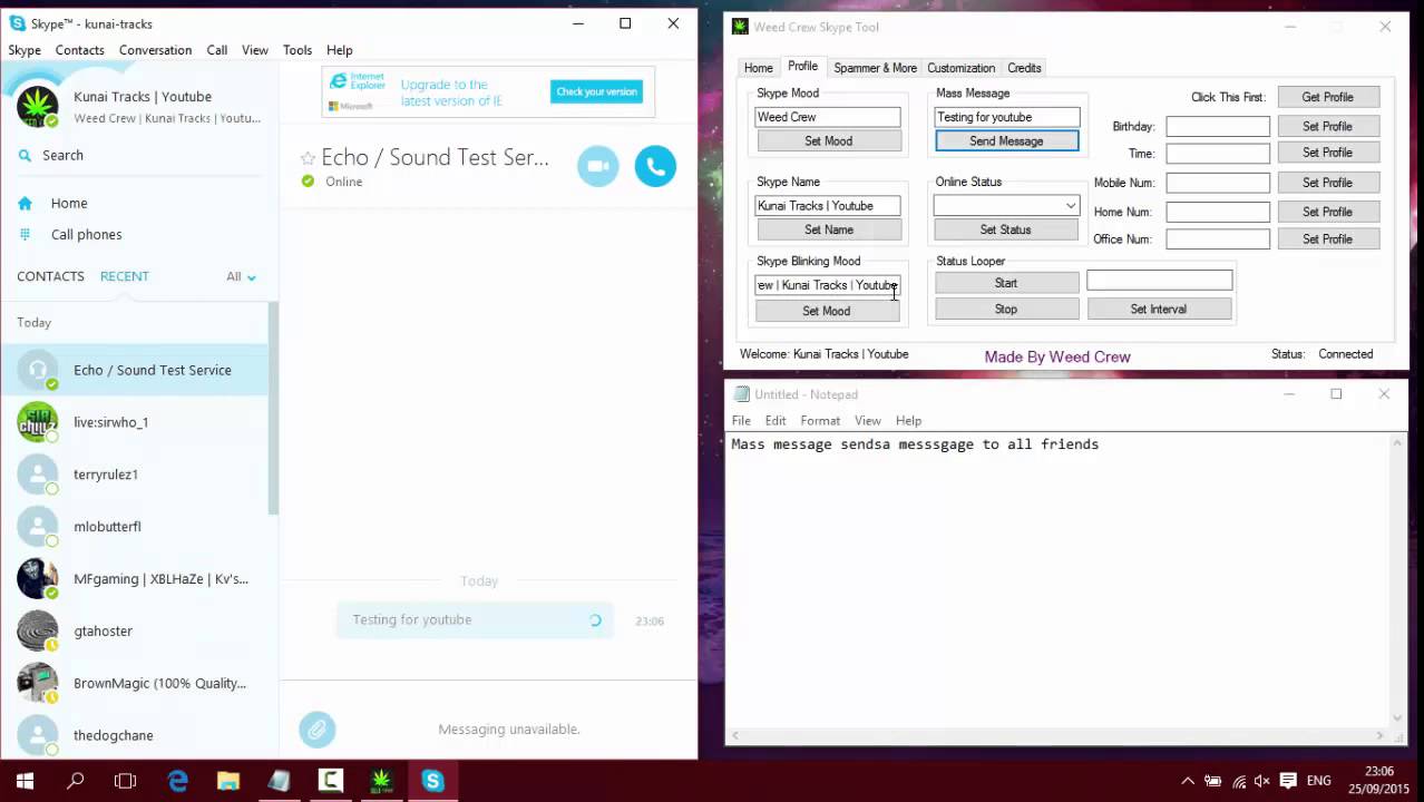 WCHD Skype Tool (Download Link) - YouTube