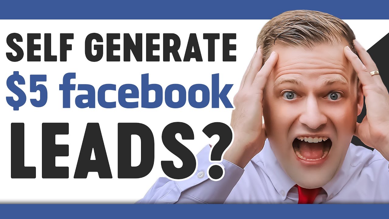 Self Generate $5 Facebook Leads and Earn While You Learn! - YouTube