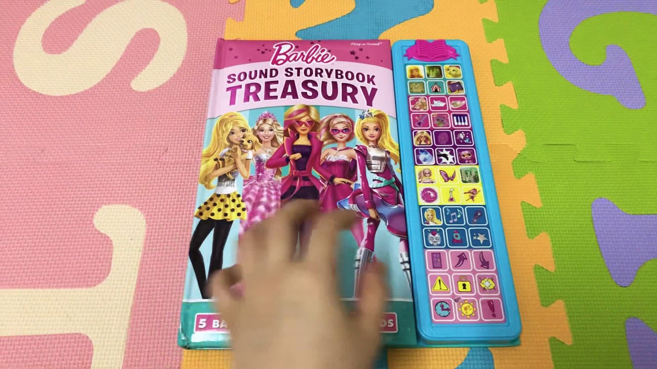 Barbie sound storybook treasury - YouTube