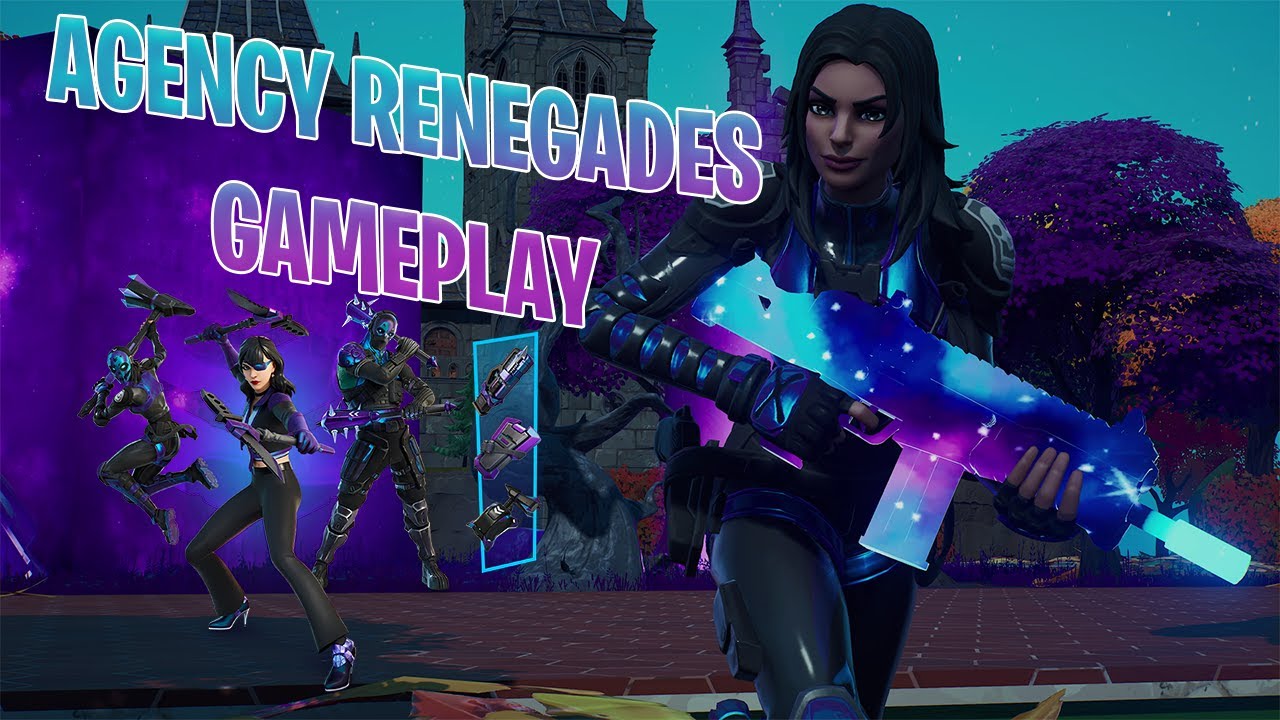 Fortnite Agency Renegades Bundle - YouTube