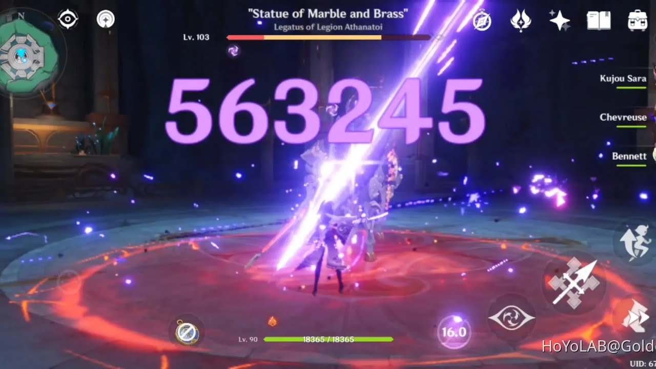 CO Raiden Shogun AFK / Lazy Team & CO Arlecchino Double Hydro | Spiral ...