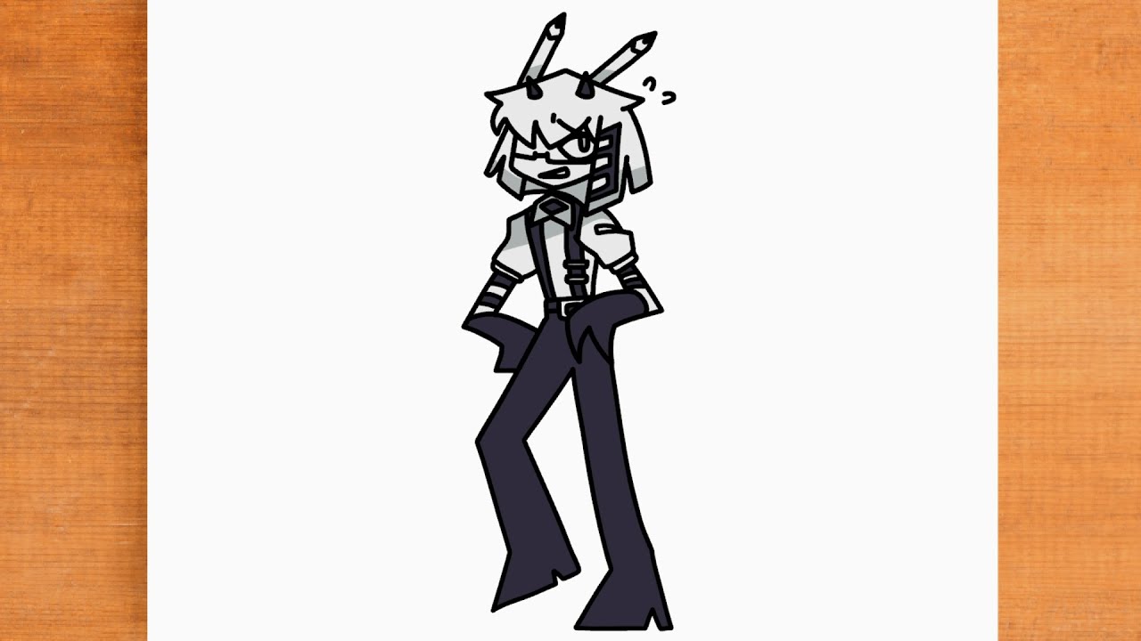 How to draw Mister Demi Fundamental Paper Education - YouTube