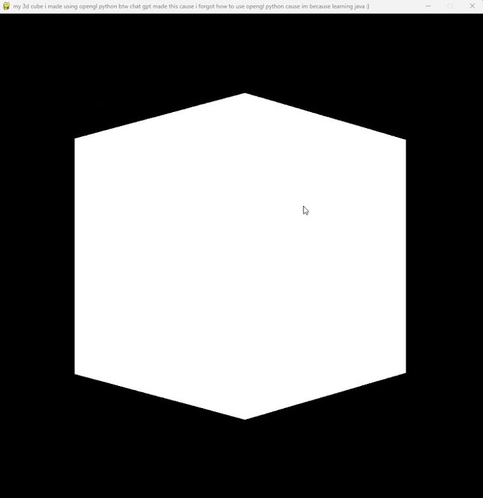 rotating 3d cube - YouTube