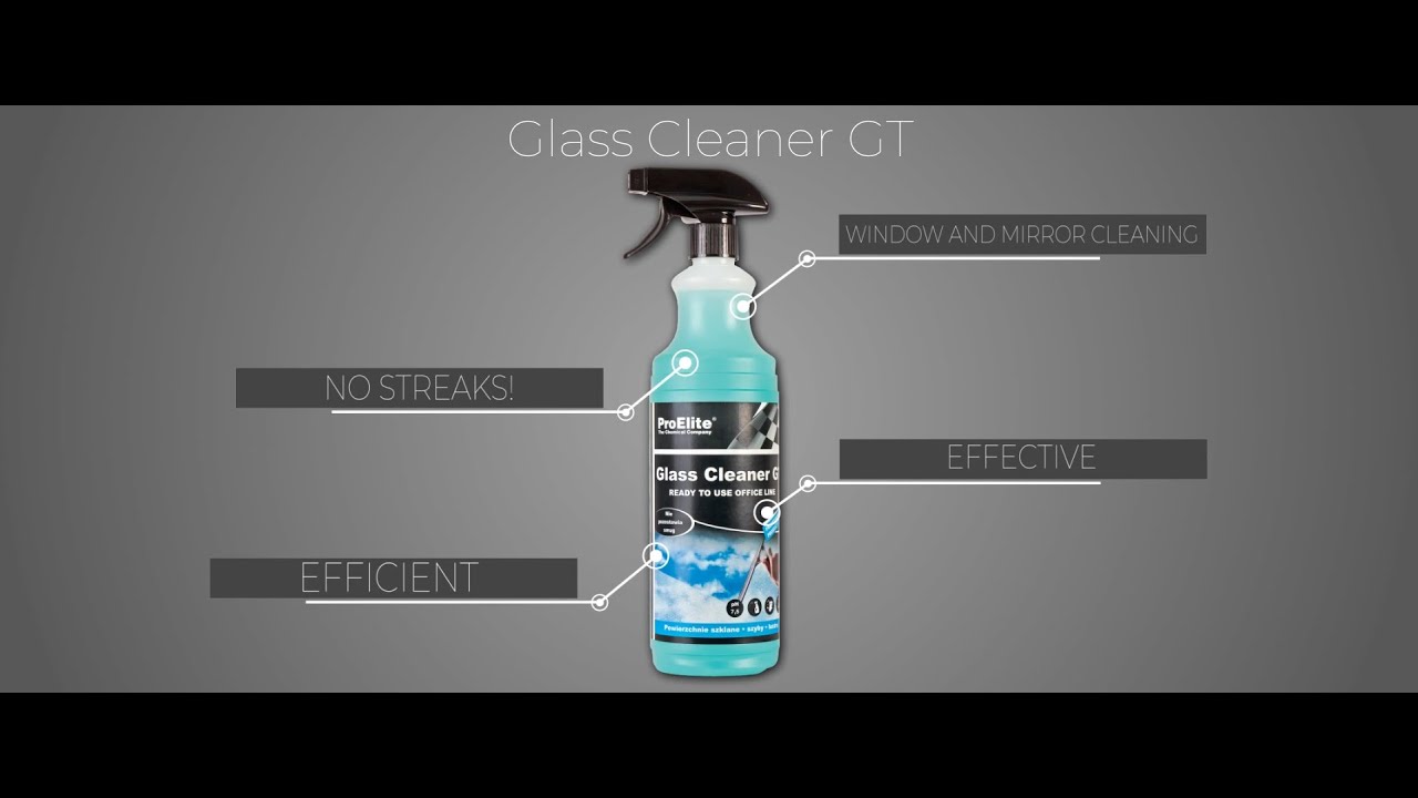 High-quality, extremely professional glass and mirror cleaning liquid ...