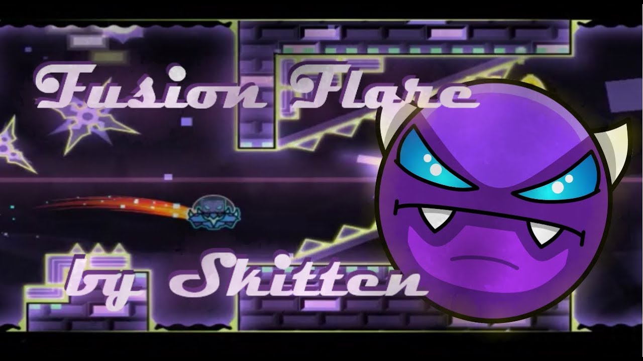Geometry Dash: Fusion Flare by Skitten - YouTube