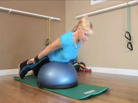 Bosu Ball Core Exercises: Superman - YouTube