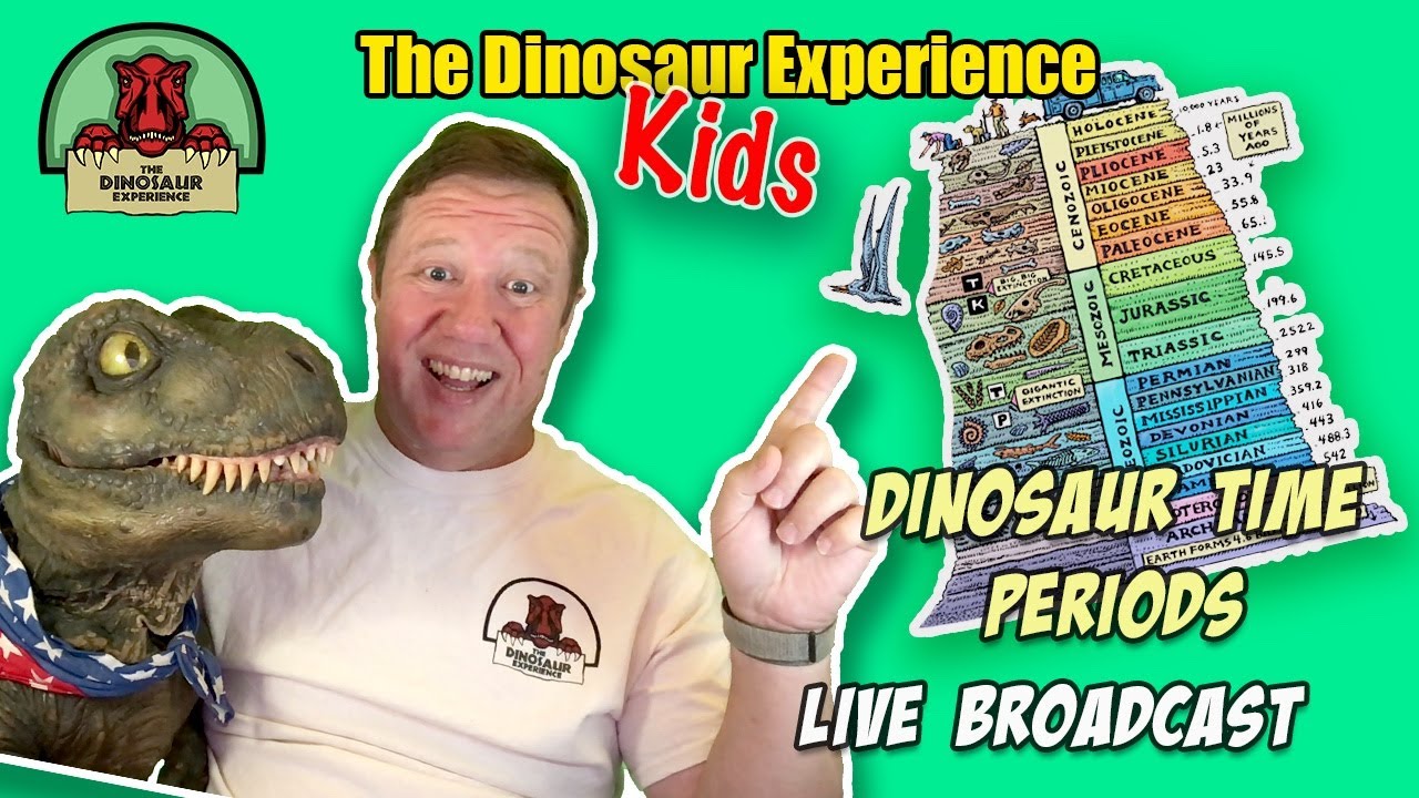 TDE Kids LIve - Dinosaur Time Periods - Dinosaurs for kids - YouTube