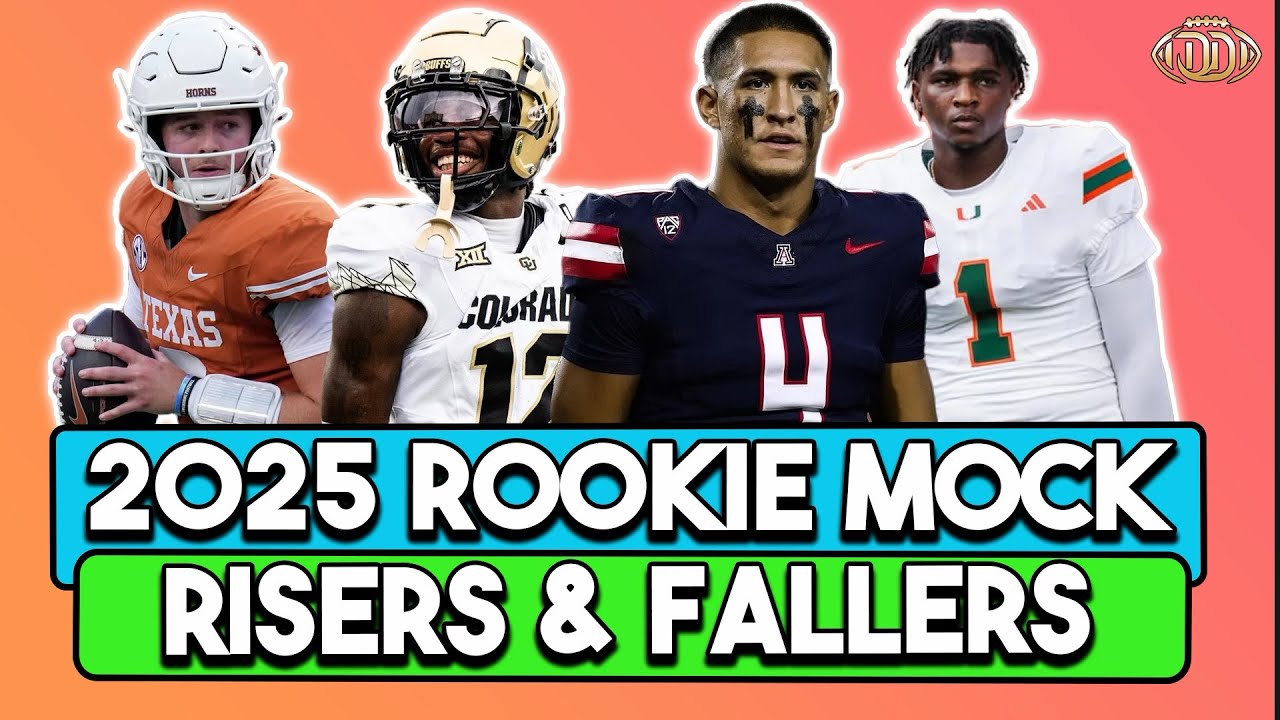 Never-To-Early 2025 Dynasty Rookie Mock Draft | #FantasyFootball - YouTube