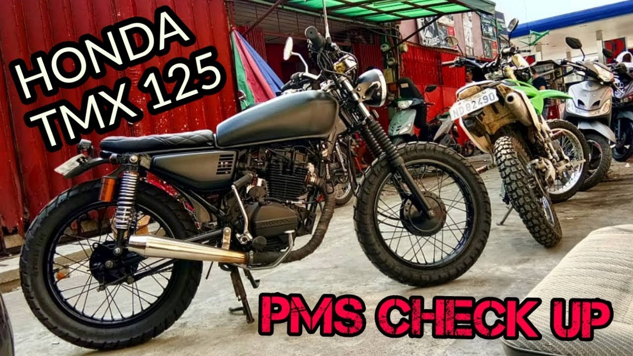 HONDA TMX 125 PREVENTIVE MAINTENANCE | JUST 1 HELMET | CUSTOM BIKES ...