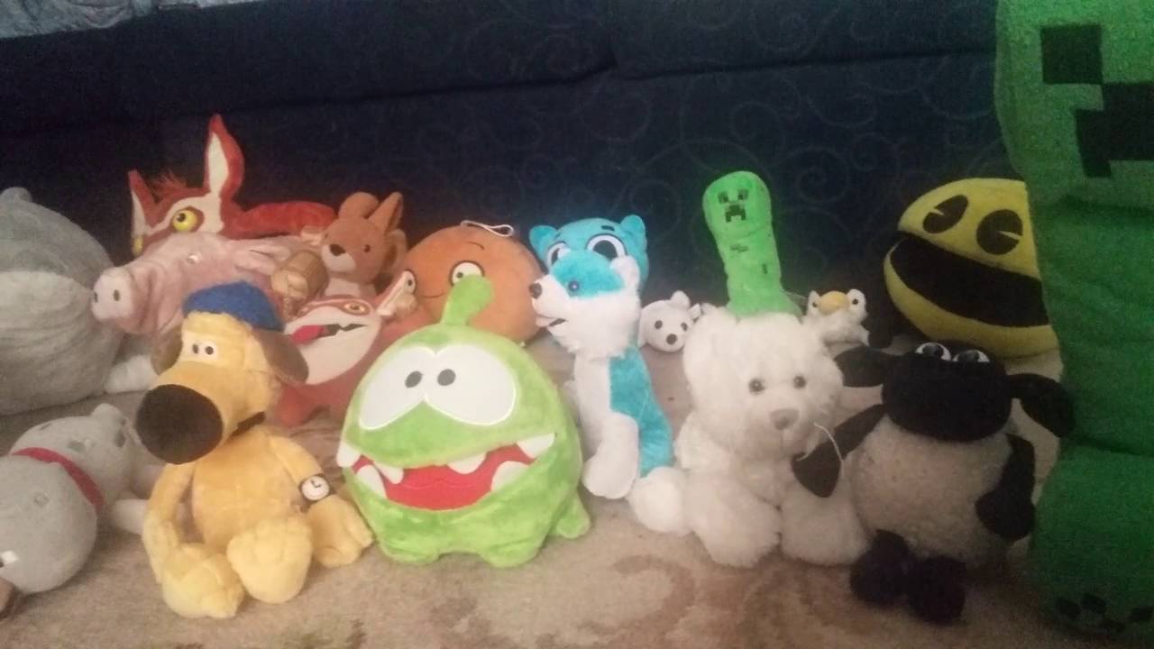 My soft toy collection - YouTube