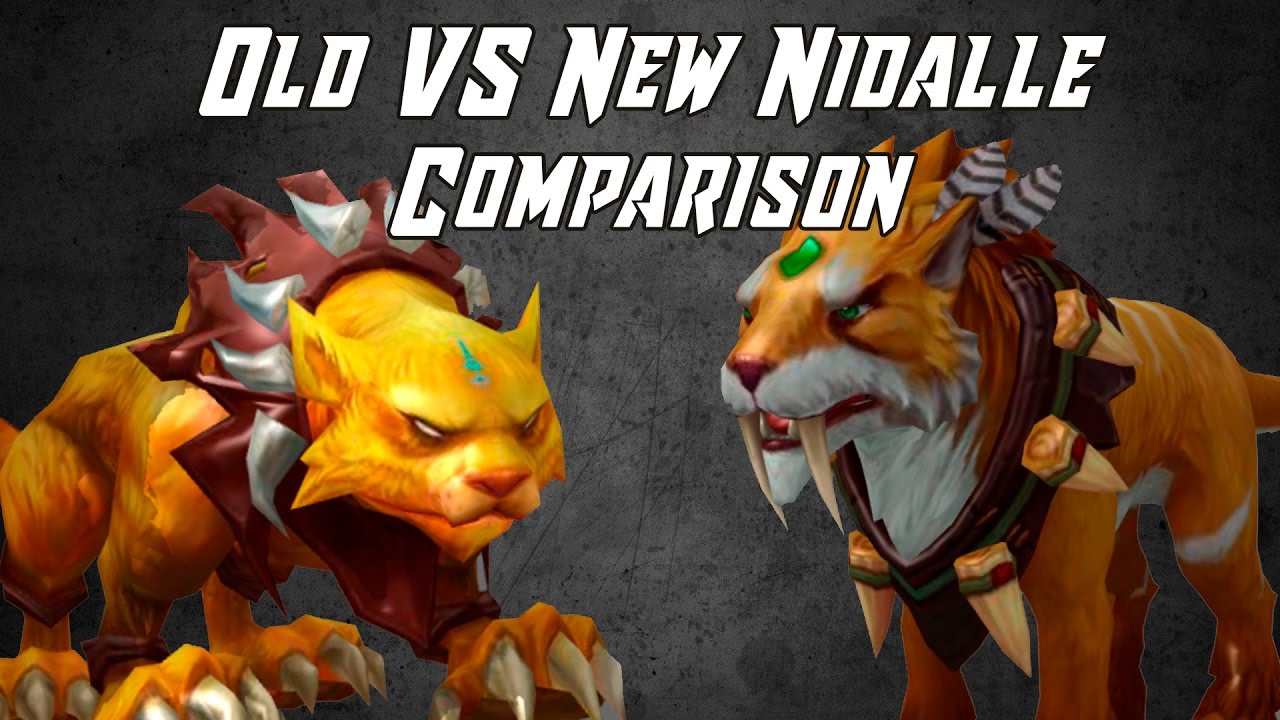 Old vs New Nidalee Comparison [Cat Form] - YouTube