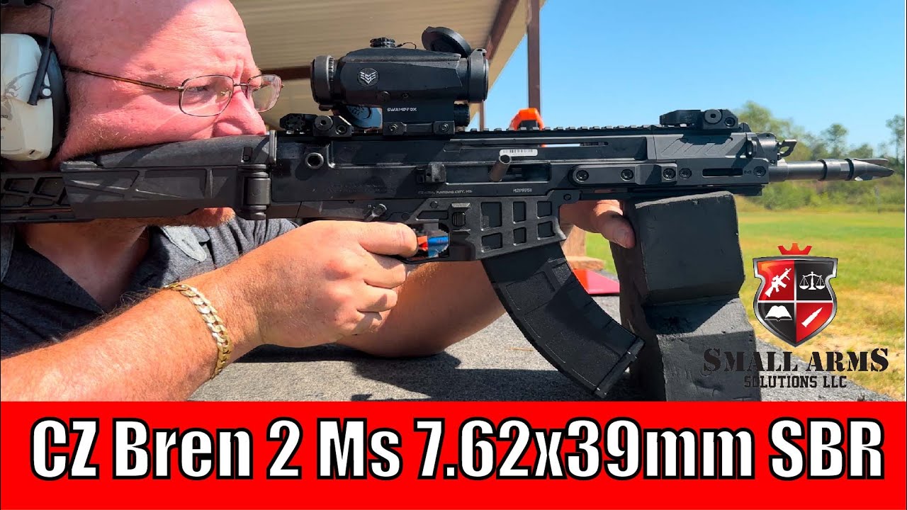 CZ Bren 2 Ms 7.62x39mm SBR - YouTube