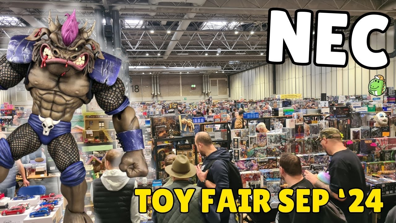 Toy Hunting at THE UK'S BIGGEST TOY COLLECTORS FAIR! NEC Birmingham Toy ...