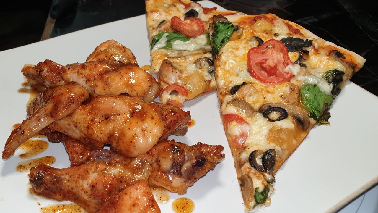How to Make Pizza and Buffalo Style Wings | Trinidad & Tobago 🇹🇹 - YouTube