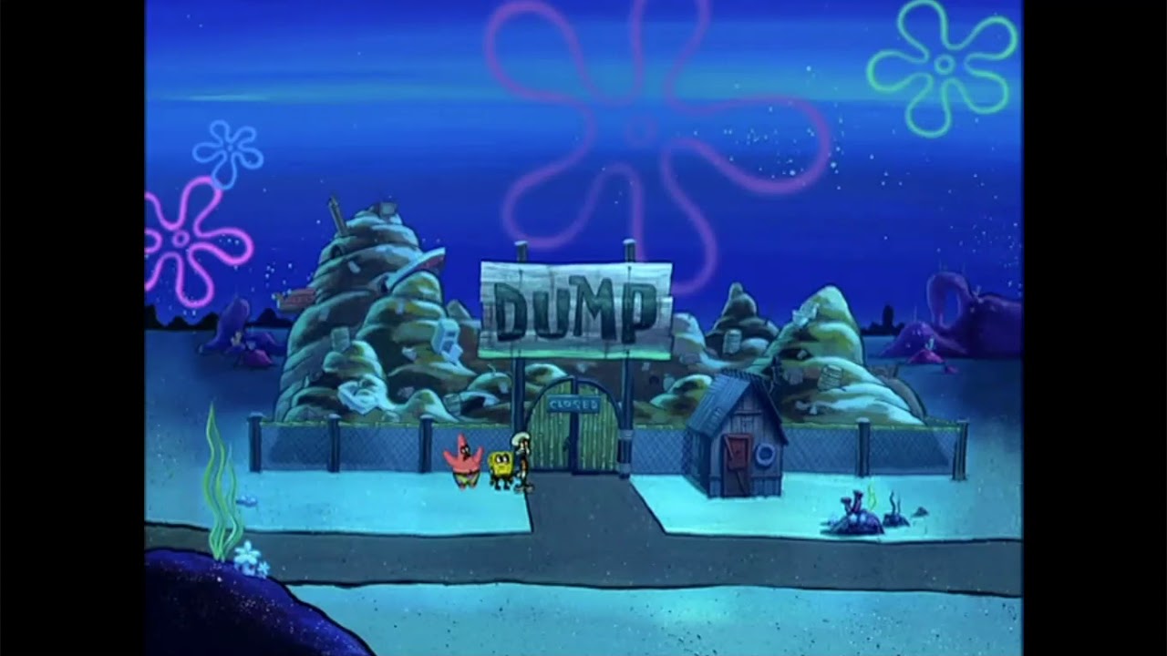 SpongeBob - What A Dump! - YouTube