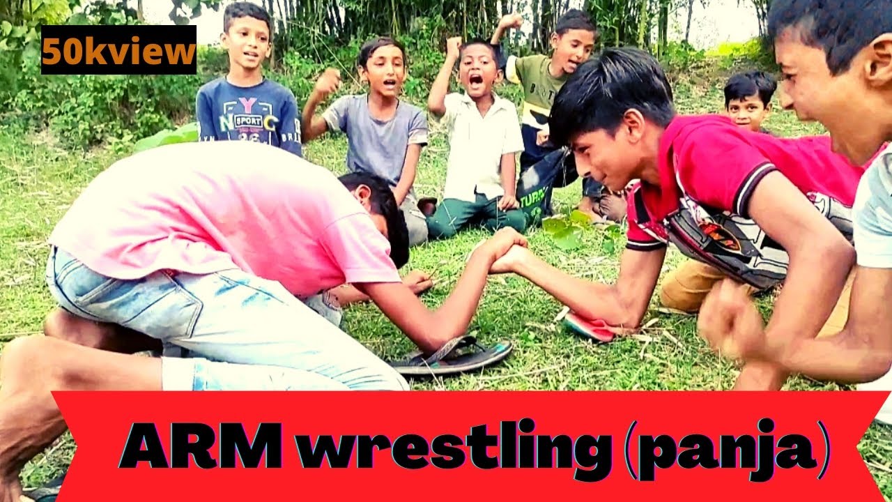 Arm wrestling (panja kusti) // Junior boy panja Compitition 😱#vlogs # ...