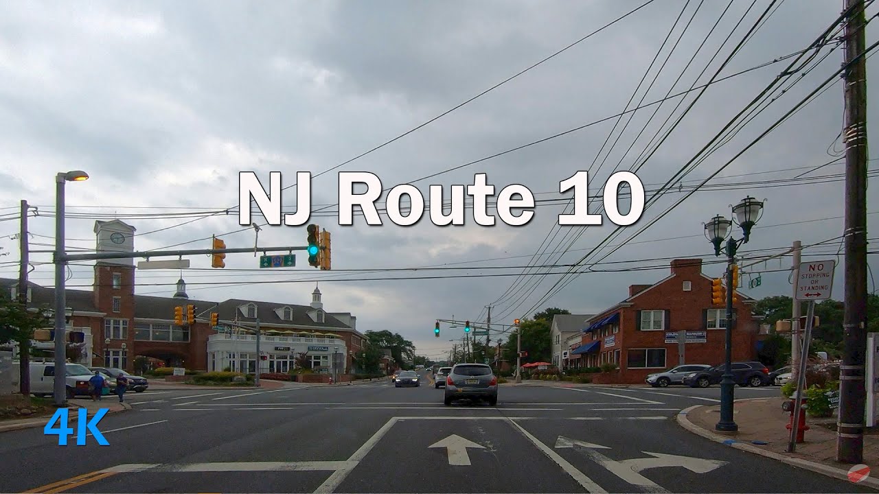 Route 10 Eastbound from Roxbury township to West Orange NJ thru ...