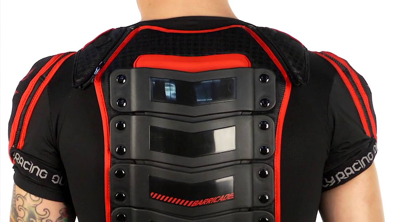 Barricade Short Sleeve Suit Motocross ATV Dirt Bike Chest Protector ...
