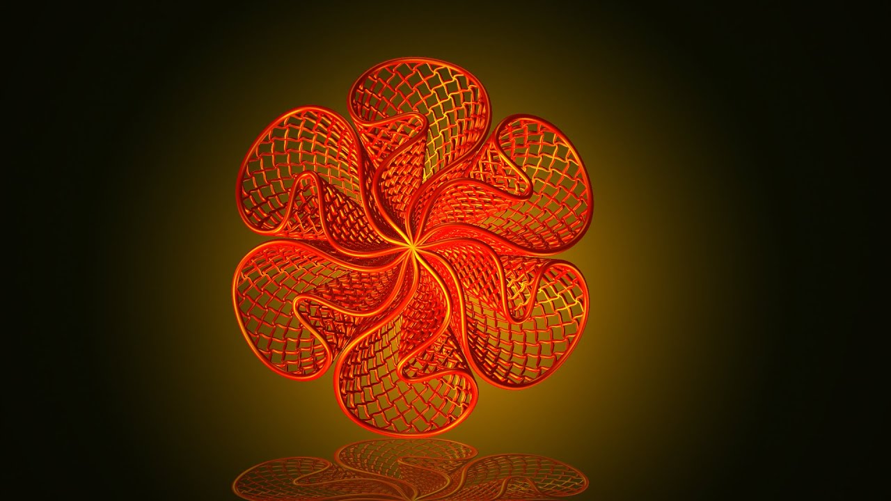 Flower Pendant 3D Modeling in Matrix 9 | Design - YouTube