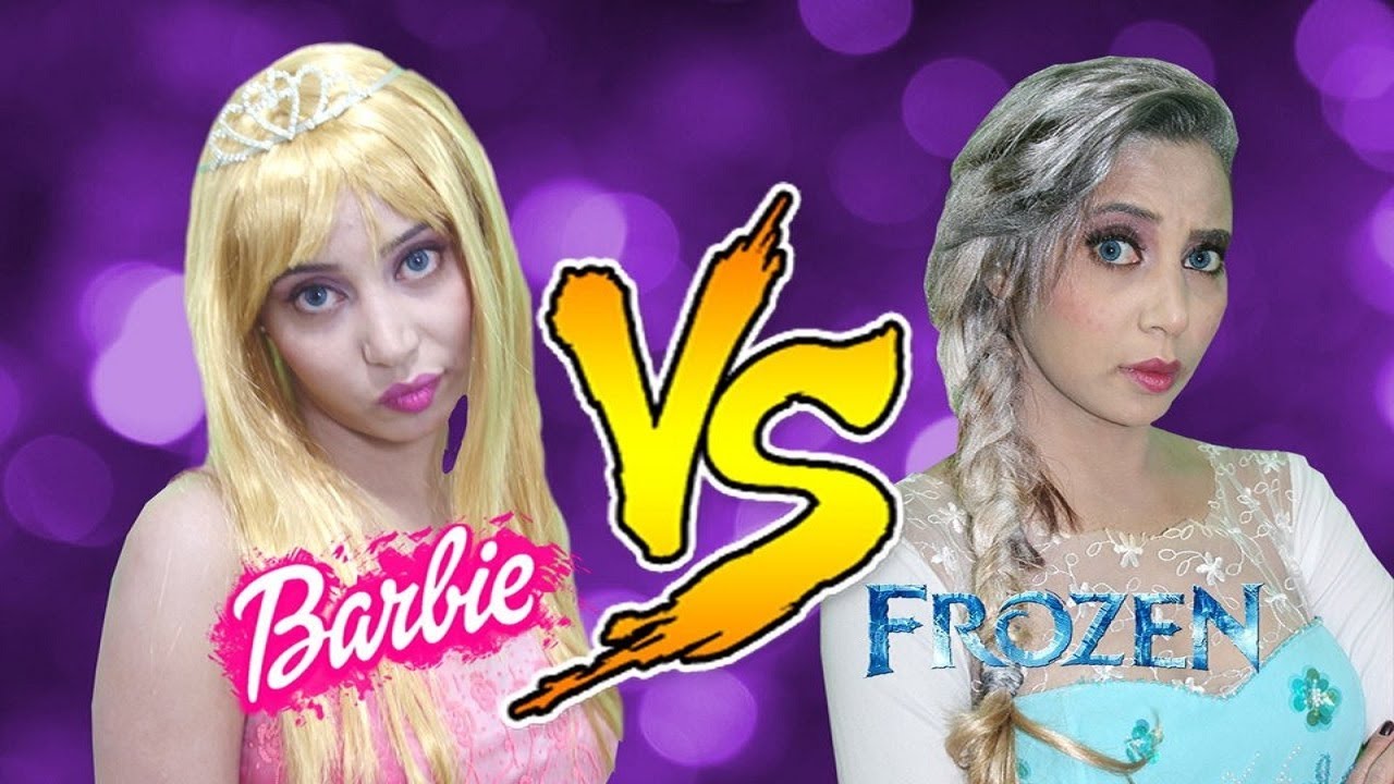 BARBIE vs FROZEN - Batalha de Rap - Epic Rap Battle - Real Life ...