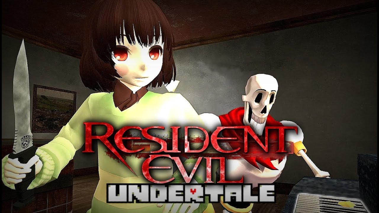 CAN THE UNDERTALE CREW SURVIVE THE RESIDENT EVIL MANSION ...